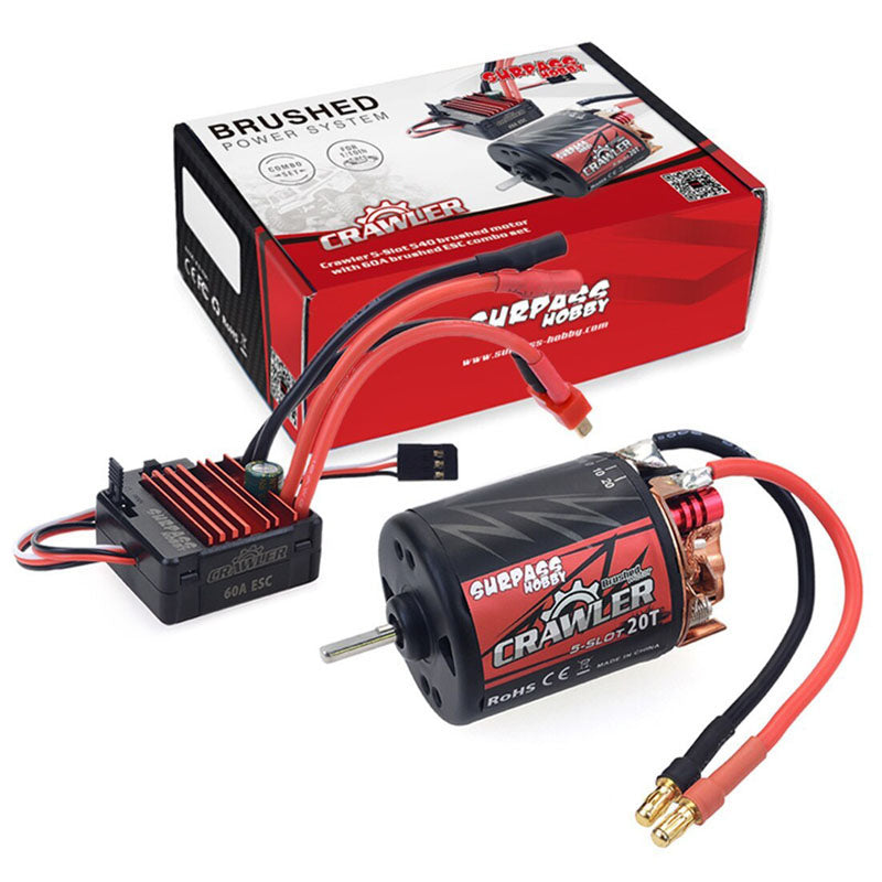 Surpass Scale Crawler Electronics - Brushed ESC