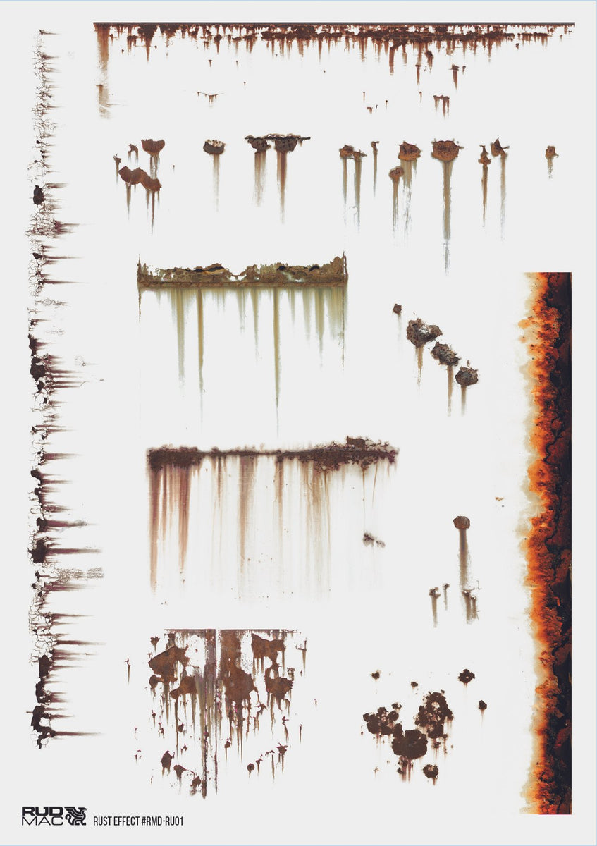 RudMac Rust Effect Decals